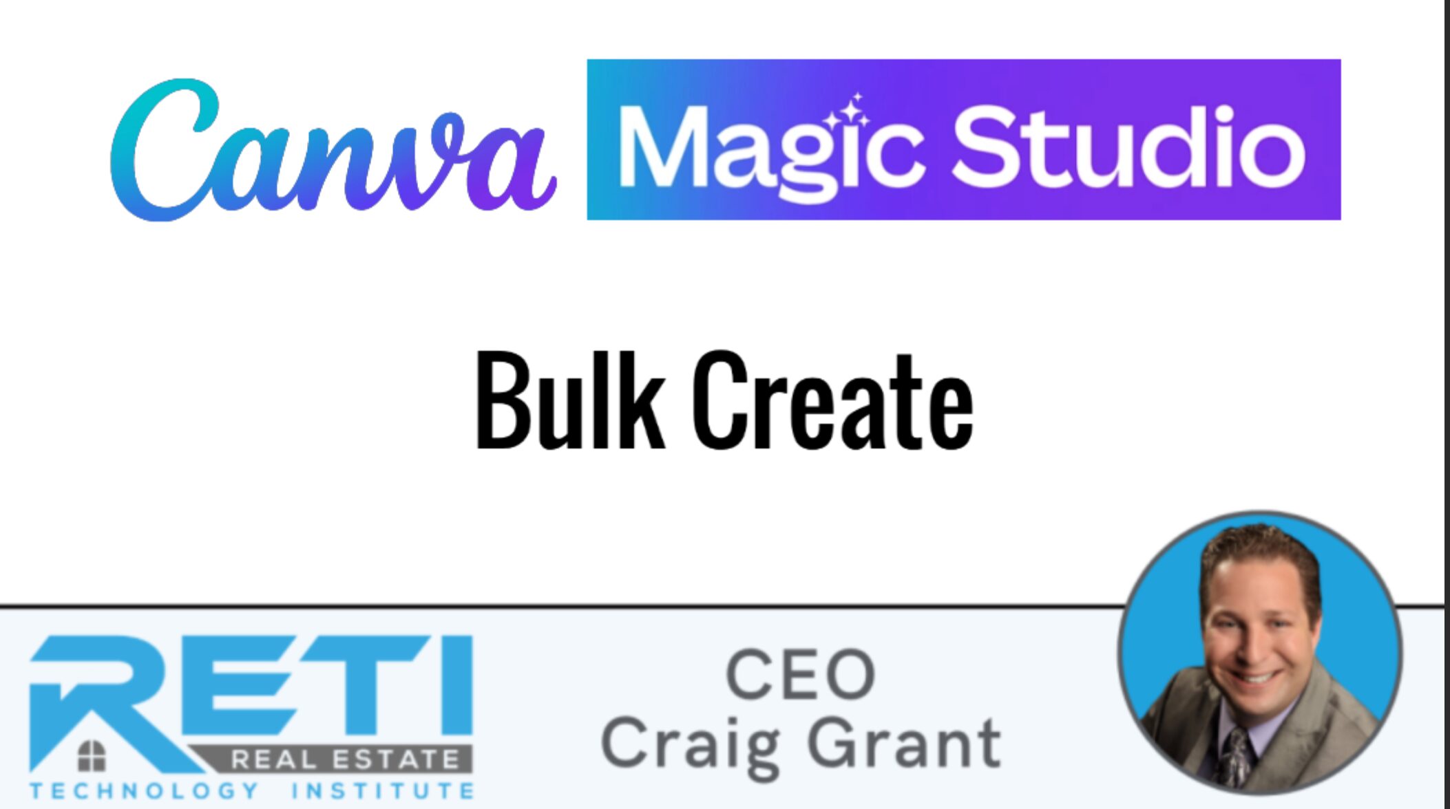 Canva Pro Magic Studio + Bulk Create – OSCAR Online Tech Training ...