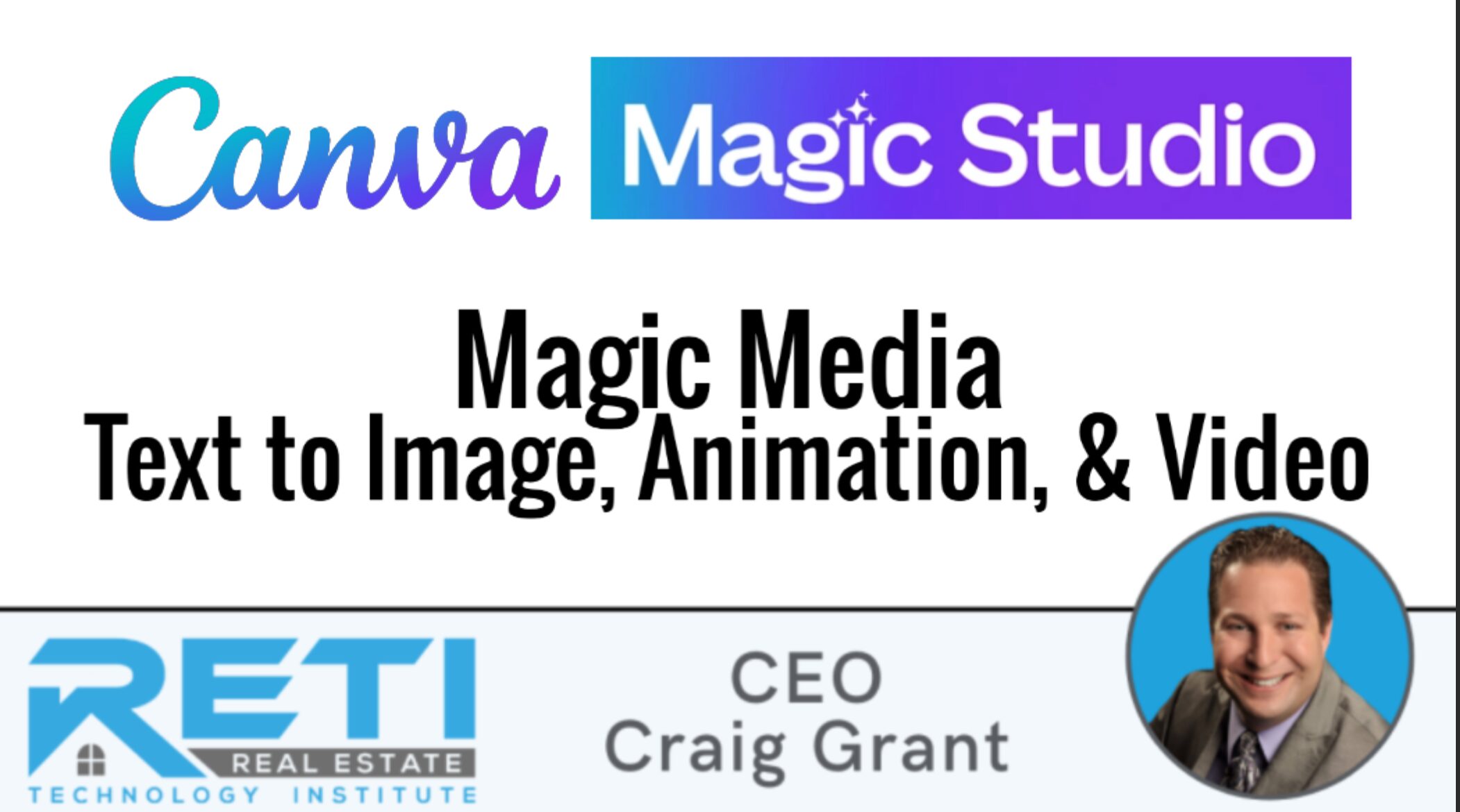 Canva Pro Magic Media – OSCAR Online Tech Training Center Powered by RETI